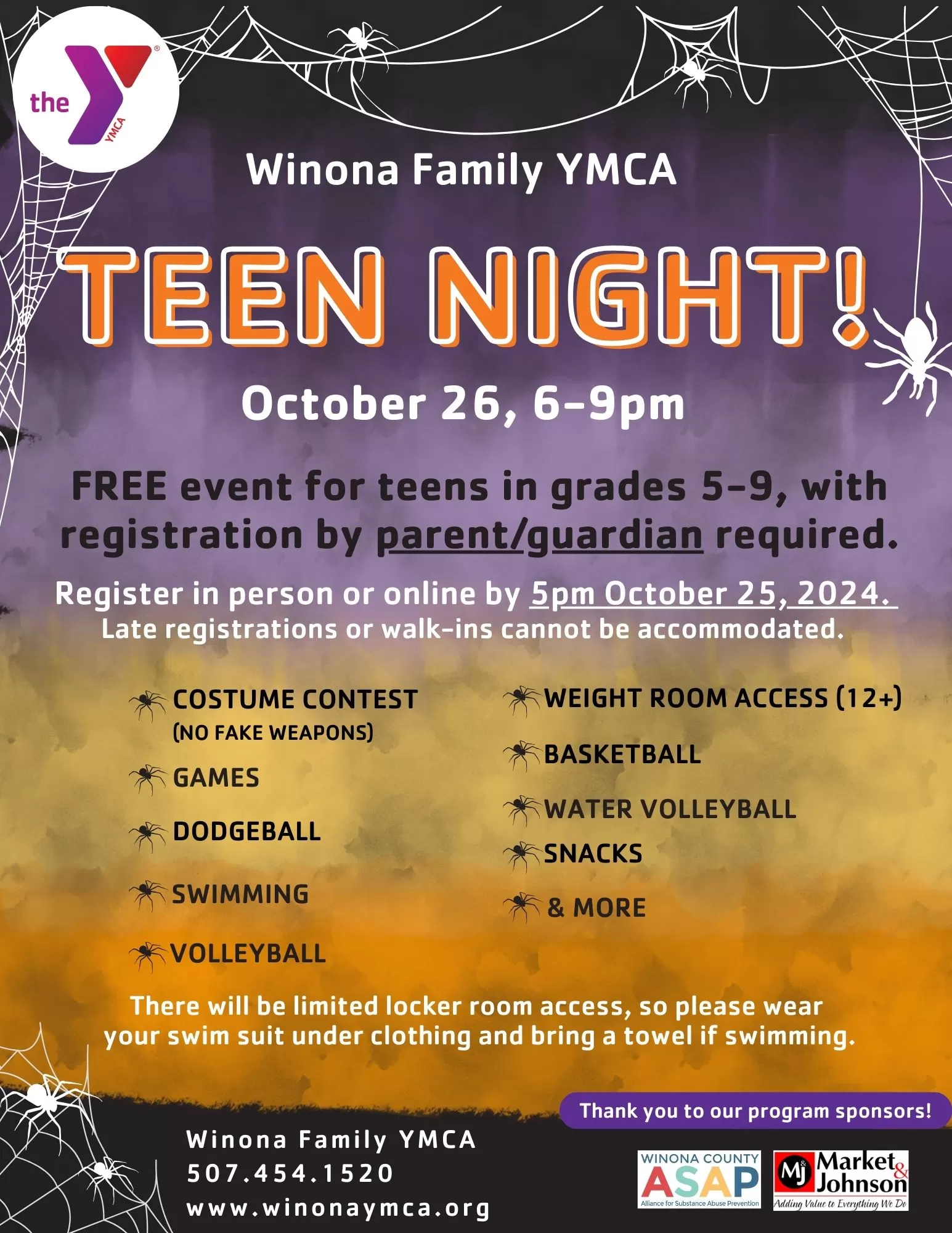 TEEN NIGHT! | Winona Family YMCA
